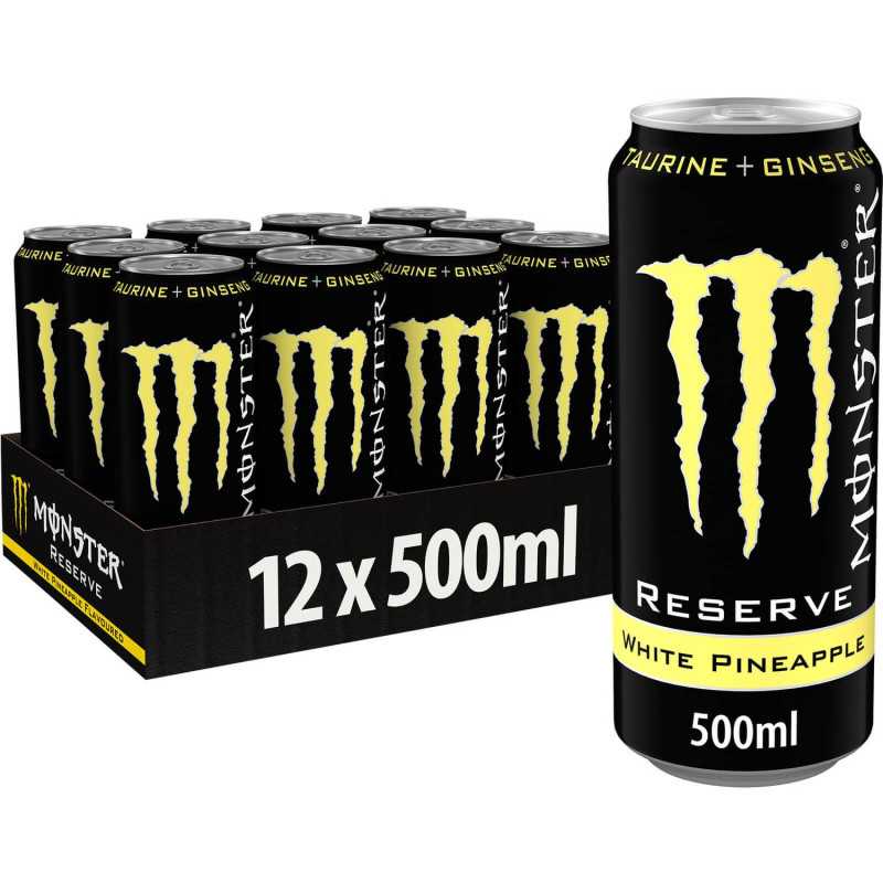 Monster Energy - Reserve White Pineapple (500ml) (UK)