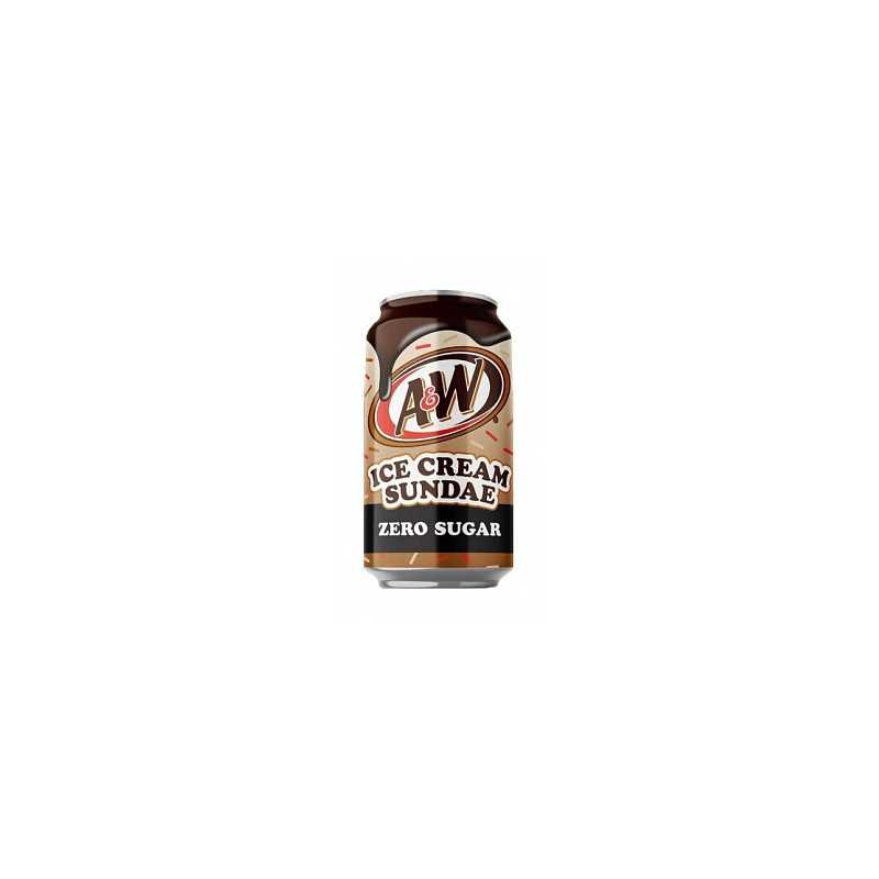 A&W - Root Beer Ice Cream Sundae Zero (355ml)